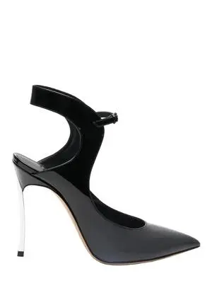 Casadei Ankle Strap Heel Pumps - Black