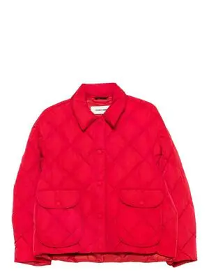 IENKI IENKI Quilted Pocket Jacket - Red