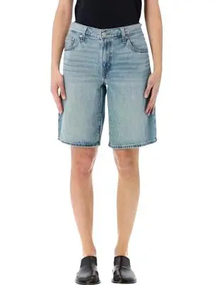 LEVI'S Baggy Dad Denim Shorts - Blue