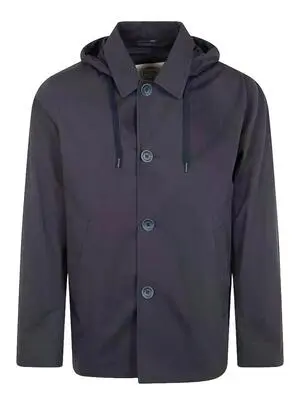 Herno Hooded Jacket - Blue