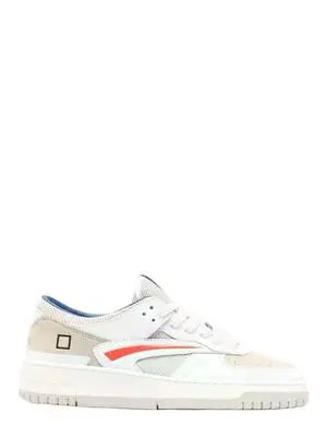 D.a.t.e. Torneo Pop Square-logo Sneakers - White
