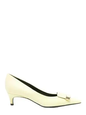 SERGIO ROSSI Pointed-toe Pumps - Yellow