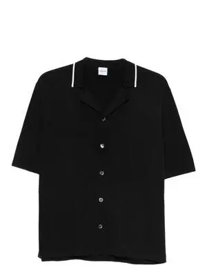 Aspesi Button Short-sleeve Shirt - Black