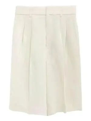 PETAR PETROV Pleated Shorts - Neutrals