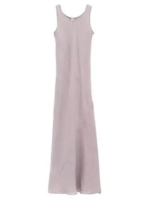 BASERANGE Paneled Sleeveless Maxi Dress - Purple