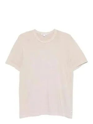 JAMES PERSE Crew-neck T-shirt - Neutrals