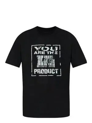 44 LABEL GROUP Graphic-print T-shirt - Black