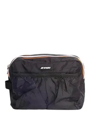 K-WAY Albas Zip-top Wash Bag - Black