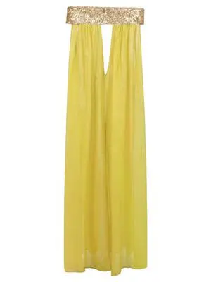 SANA OSMANI Hera Sequin Maxi Dress - Yellow