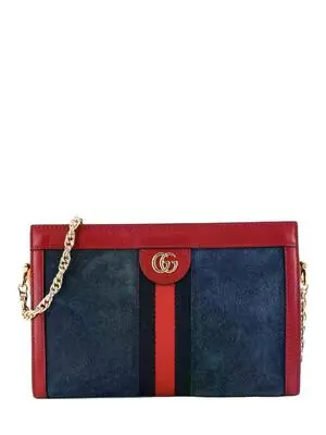 Gucci Ophidia Chain Small Shoulder Bag - Blue