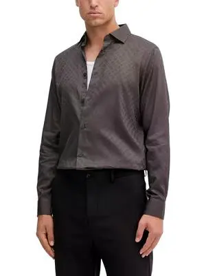 Armani Exchange Regular Cut Shirt - Grey