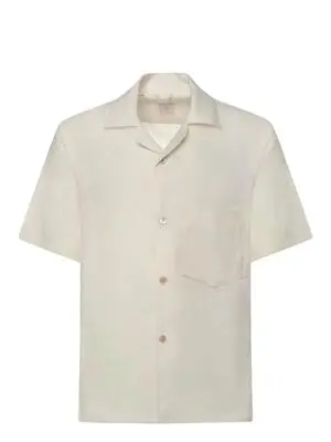Eleventy Pocket Short-sleeve Shirt - Neutrals
