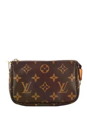 LOUIS VUITTON Pochette Accessoires Monogram Canvas - Brown