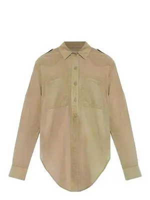 MARANT ETOILE Pocket Shirt - Neutrals