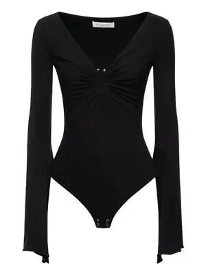 Michael Kors Long-sleeve Bodysuit - Black