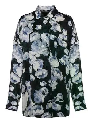 Stella McCartney Floral-print Shirt - Black
