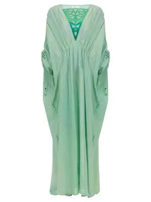 SANA OSMANI Rhodes Maxi Dress - Green
