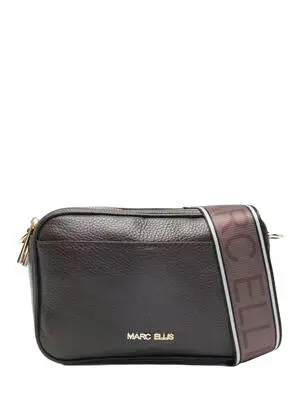 MARC ELLIS Textured Shoulder Bag - Brown