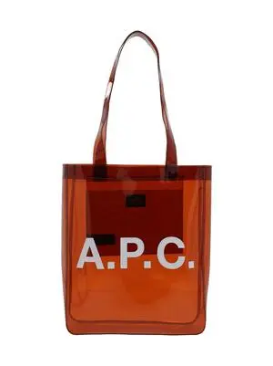 A.p.c. Lou Tote Bag - Brown