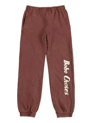 BOBO CHOSES Logo Jogger - Brown