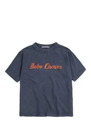 BOBO CHOSES Logo T-shirt - Blue