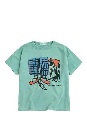 BOBO CHOSES Printed T-shirt - Green