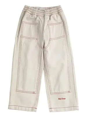 BOBO CHOSES Twill Pants - White
