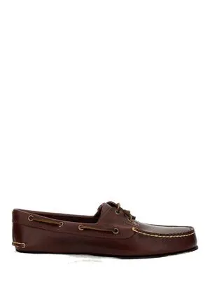 Timberland Leather Boat Shoe - Brown