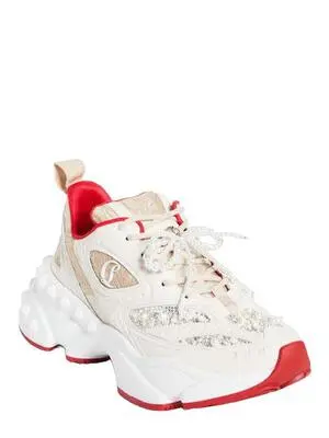 CHRISTIAN LOUBOUTIN So Flo Perla Sneakers - Pearl