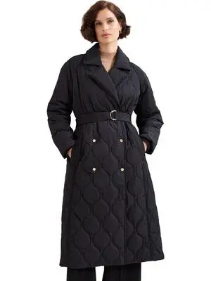 PHASE EIGHT Sukie Maxi Puffer Coat - Black