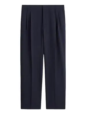 COS Pleated Relaxed-Fit Straight-Leg Trousers