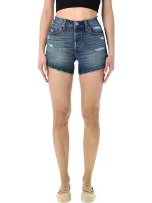 LEVI'S 501® Curve Denim Shorts - Blue