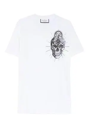 Philipp Plein Skull-print T-shirt - White