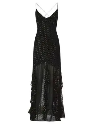 For Love & Lemons Elea Maxi Dress - Black