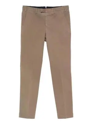 PT TORINO Belt-loop Trousers - Brown