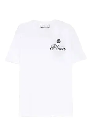 Philipp Plein Logo-detail T-shirt - White