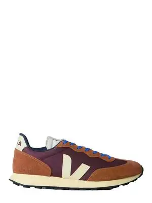 VEJA Logo Suede Sneakers - Brown