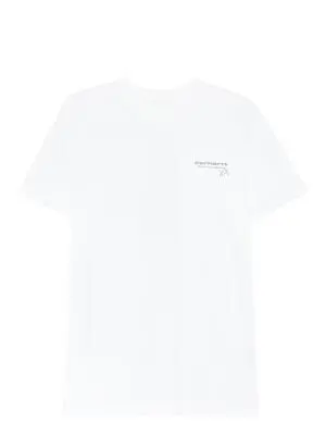 Carhartt Work In Progress S/s Garble Printed T-shirt - White