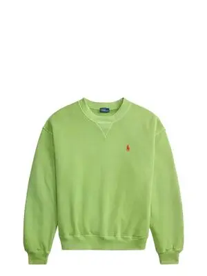 Polo Ralph Lauren Logo-embroidered Crew-neck Sweatshirt - Green