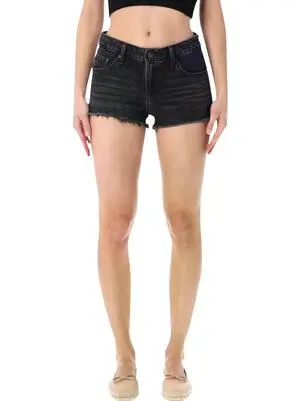LEVI'S Low-rise Denim Shorts - Black