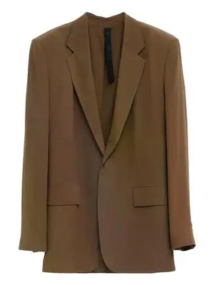 PETAR PETROV Front-pockets Blazer - Brown