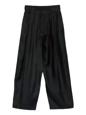 Soeur Vernon Elasticated Tapered Trousers - Black