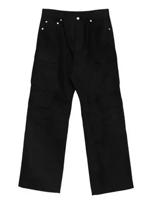 Rick Owens Cargo-pocket Jeans - Black