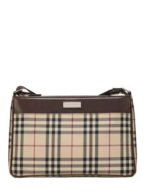 Burberry House Check Crossbody - Brown