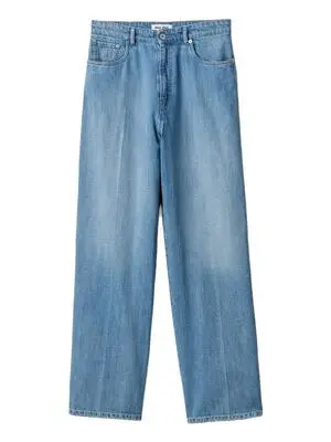 Miu Miu Loose Fit Jeans - Light Blue