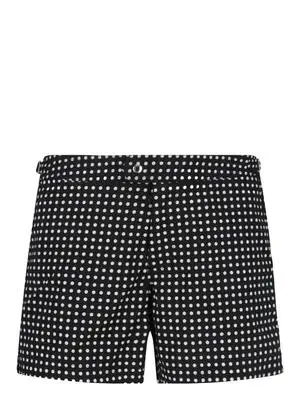 TOM FORD Polka Dot Swimsuit - Black