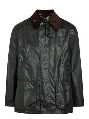 Barbour Bedale Waxed Cotton Jacket - Green