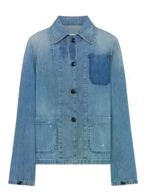 MAISON MARGIELA Denim Shirt - Blue