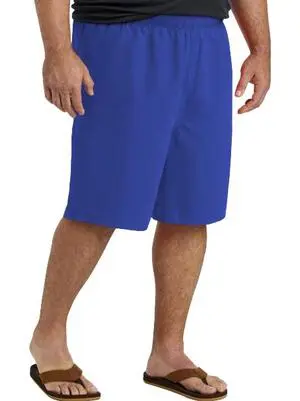 B+T ESSENTIALS Quick-dry Swim Trunks - Blue