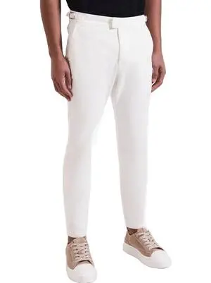 MAUVAIS Beaufort Stretch Chinos - White
